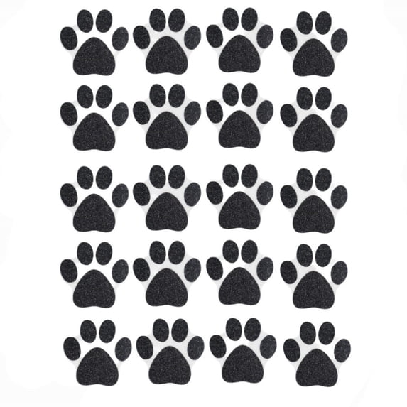 20Pcs Non Slip Paw Print Bath Mat Stickers Waterproof Anti Slip Floor ...