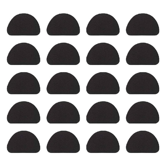 20Pcs Nonslip Shoe Grips Textured Rubber Adhesive Pads For High Heel ...