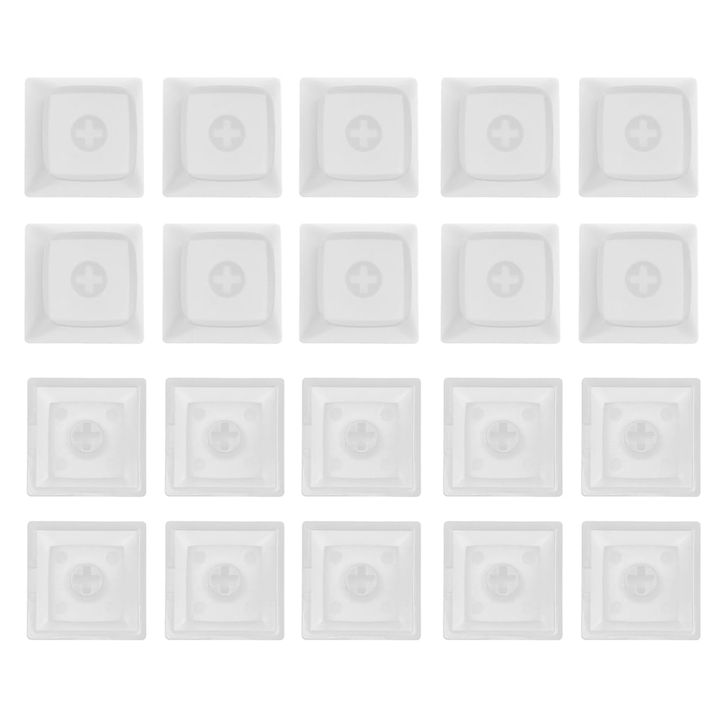 20Pcs PBT Blank Keycap 1U 1X XDA Profile No Print Keycap Set for DIY ...