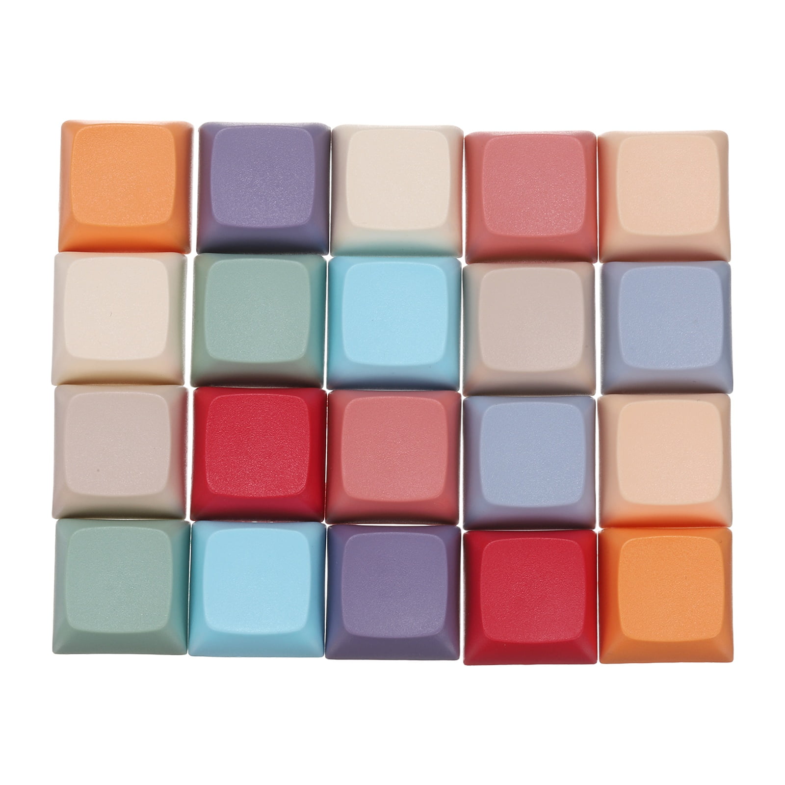 20Pcs PBT Keycap Set Mechanical Numeric Keypads for Keyboard, 10 Colors ...