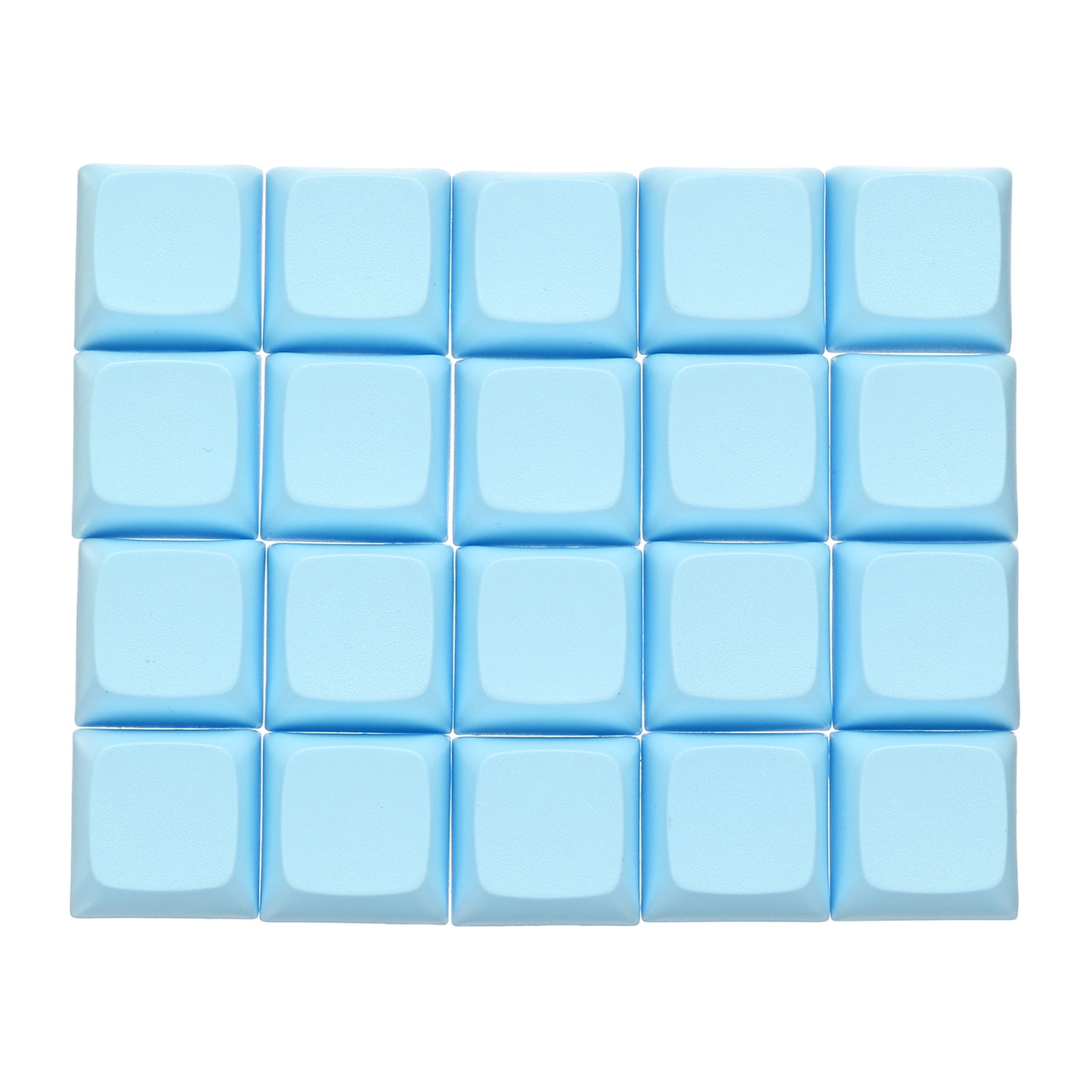 20Pcs PBT Keycap Set Mechanical Numeric Keypads for Keyboard, Cyan ...