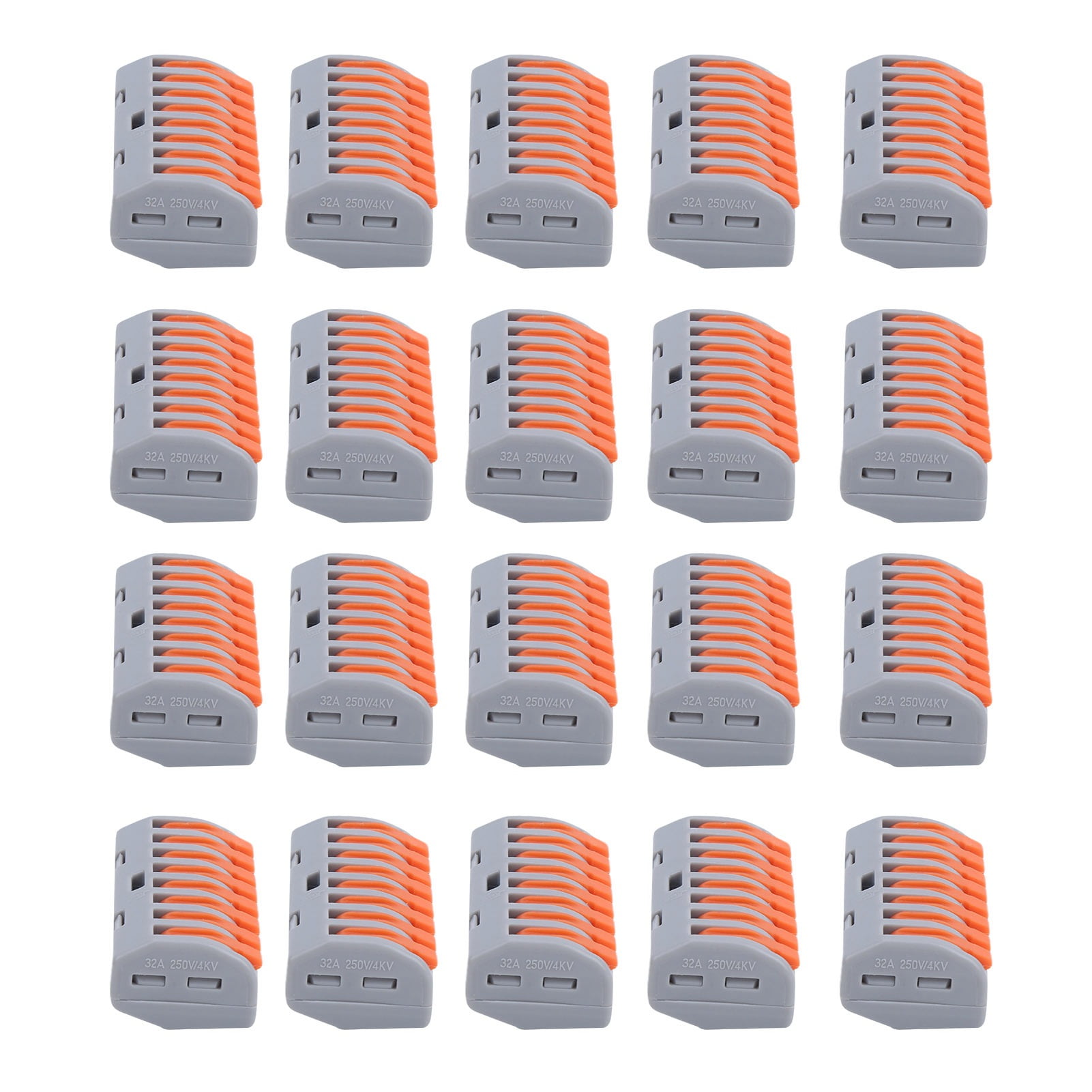 20Pcs PCT-218 Push Wire Wiring Connector, Universal Quick Connect ...