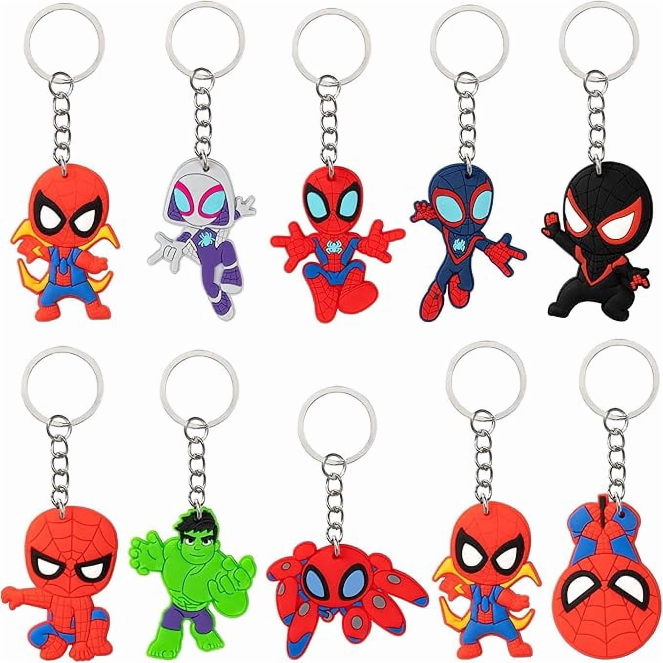 20Pcs Party Favor Keychains, 8 Assorted Designs, Perfect for Kids ...