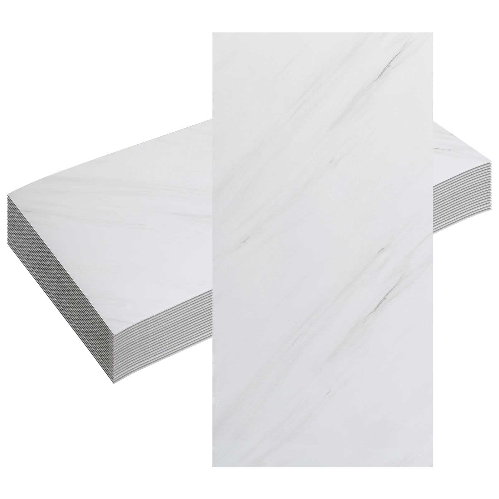 UEETEK 20Pcs Waterproof Wall Panels Self Adhesive Xpe Foam Marble ...
