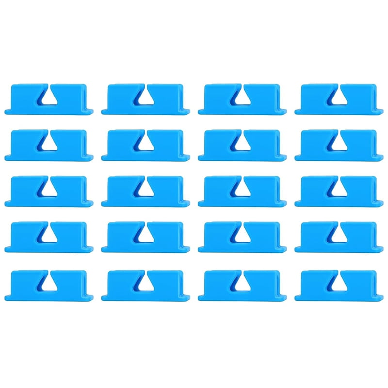 20Pcs Pencil Holder,Adhesive Pen Holder for Classroom Clipboard ...
