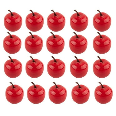 Vasefill 6-Pack Artificial Green Red Pear Pears Fruit Six Pieces Faux ...