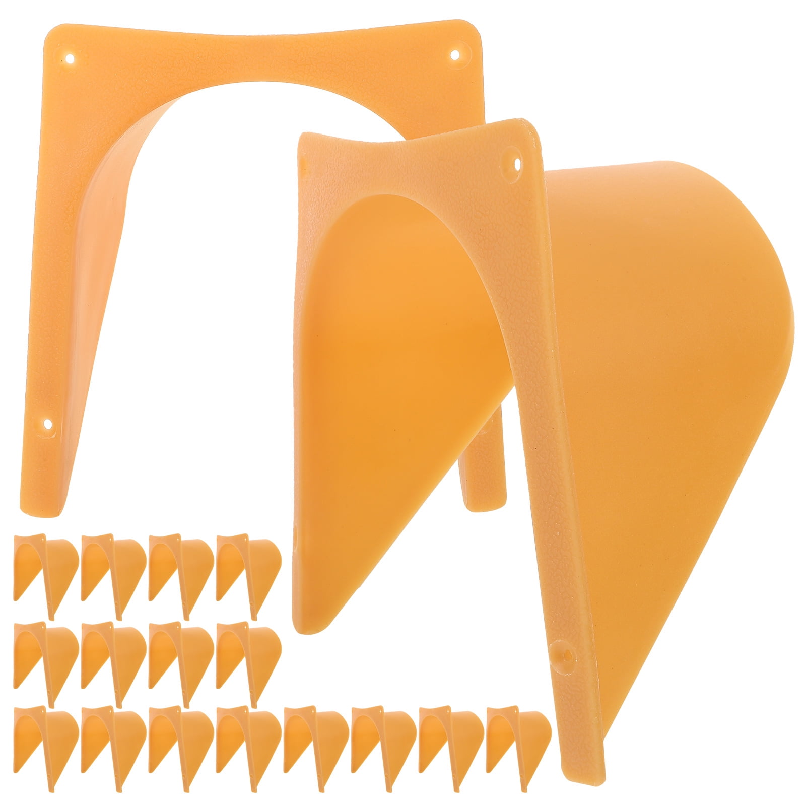 20Pcs Plastic Door Bird Cage Entrance Door European Style Cage Entrance ...