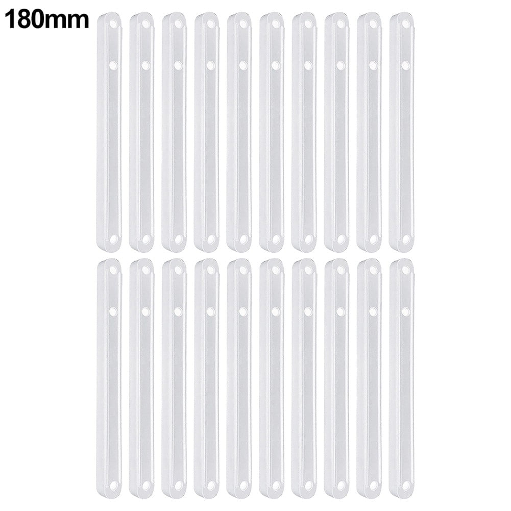 20Pcs Plastic Drawer Runners Cabinet Cupboard Drawer Runner Guide Rail ...