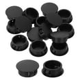 Uxcell 50Pcs Plastic Hole Plugs, 1-1/2" 38mm Screw Caps Cover Fastener ...