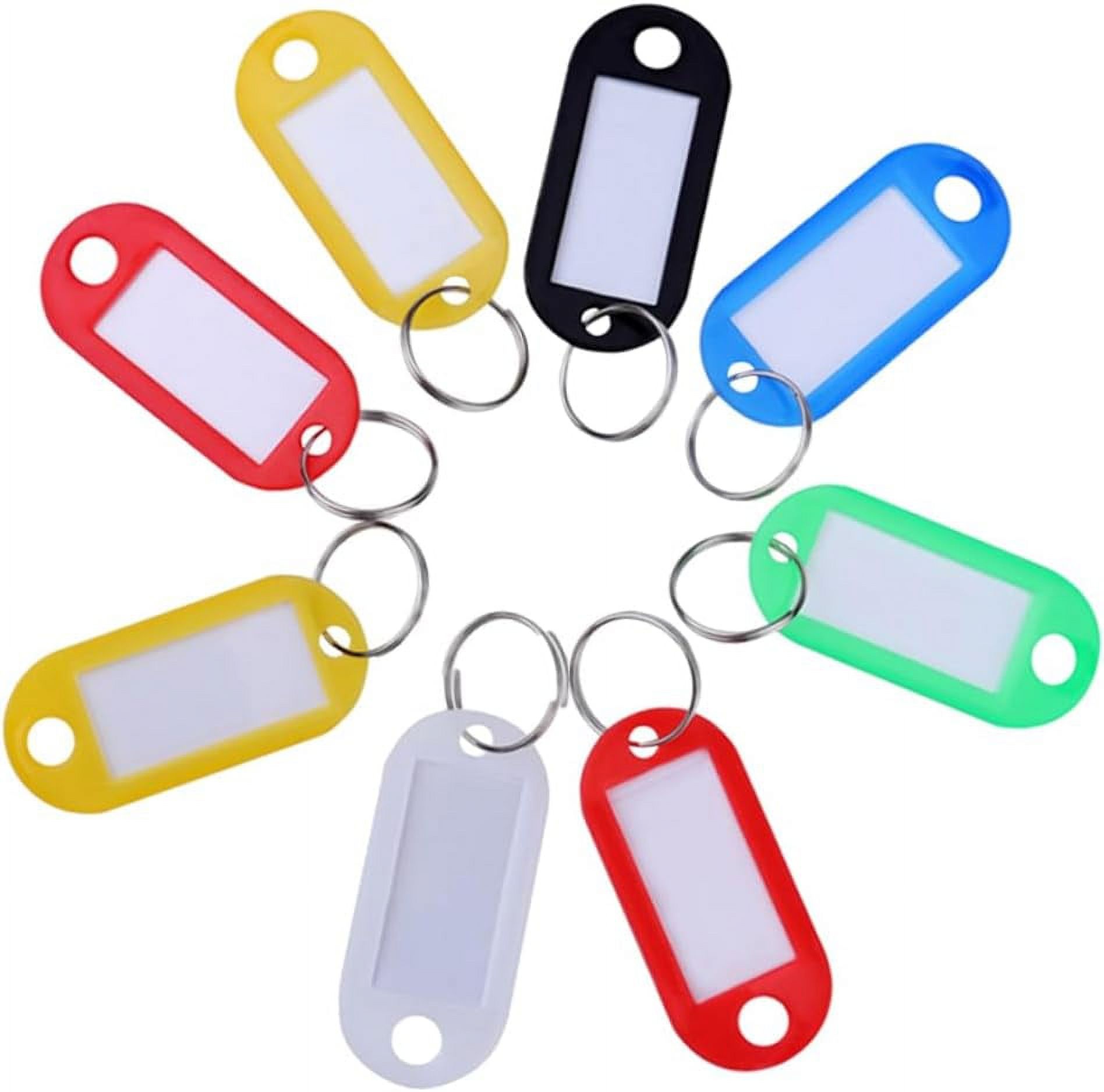 20Pcs Plastic Tags Custom Labels car Key Holder Key tag Keychain Key ...