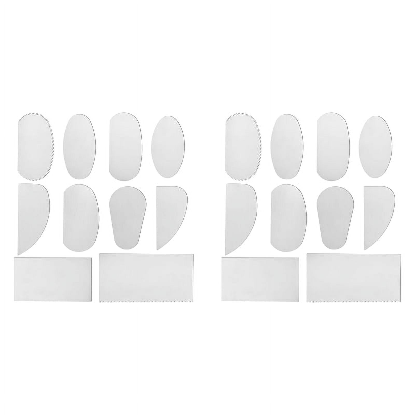 20Pcs Pottery Scraper Tool, Stainless Steel Pottery Serrated Tool for ...