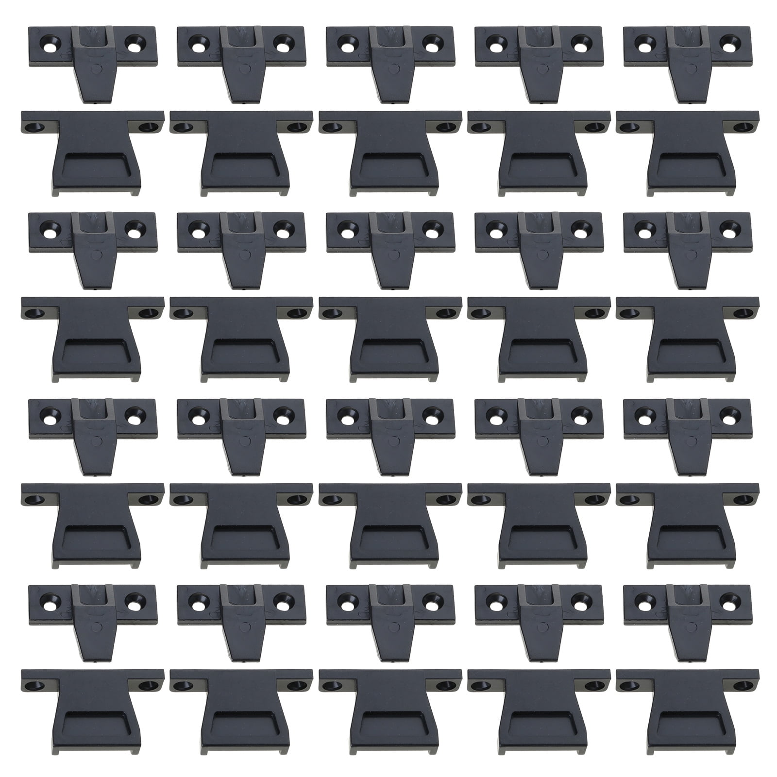20Pcs Push in Plinth Fasteners Fittings Press Fit Panel Clip Furniture ...