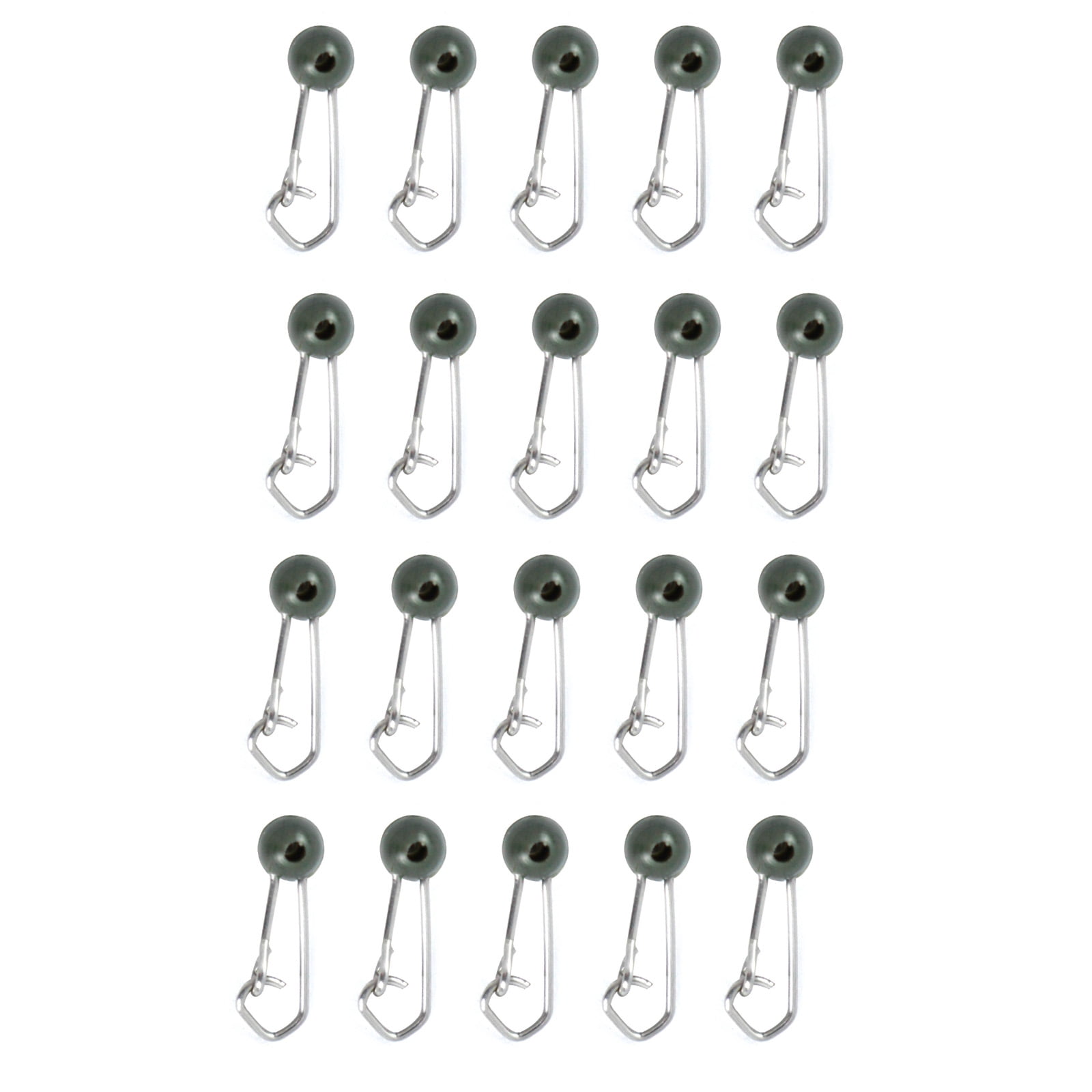 20Pcs Quickly Connecting Fishing Clip Baits Pin Replacement Fishing ...