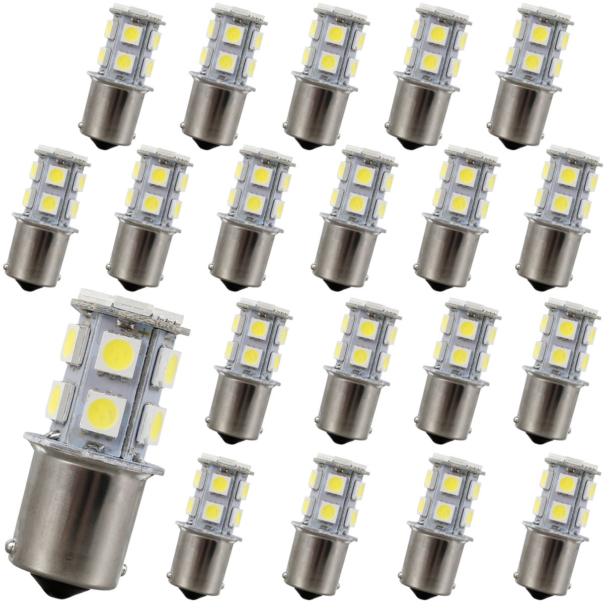 Bxmavoj 20Pcs RV Interior LED Light Bulbs, 12V 6000K White, 13-SMD ...