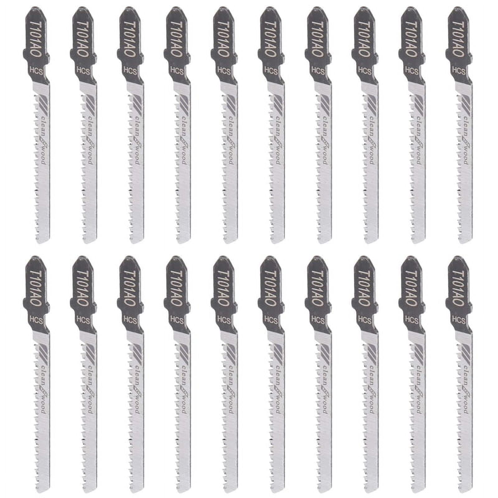 20Pcs Reciprocating Jigsaw Blade T101AO T-Shank Multi Jig Saw Blades ...