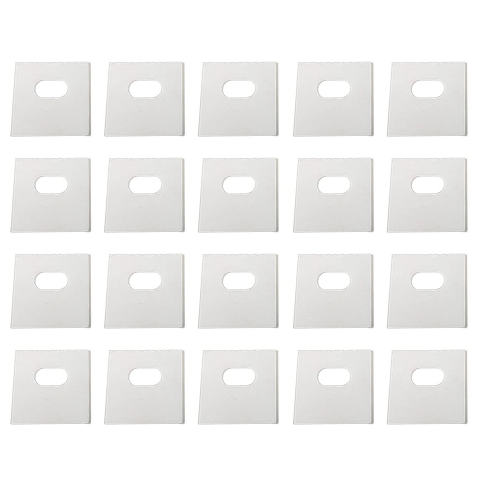 20Pcs Repair Sticker Strong Sticky Tape Clear Vertical Curtain Repair ...