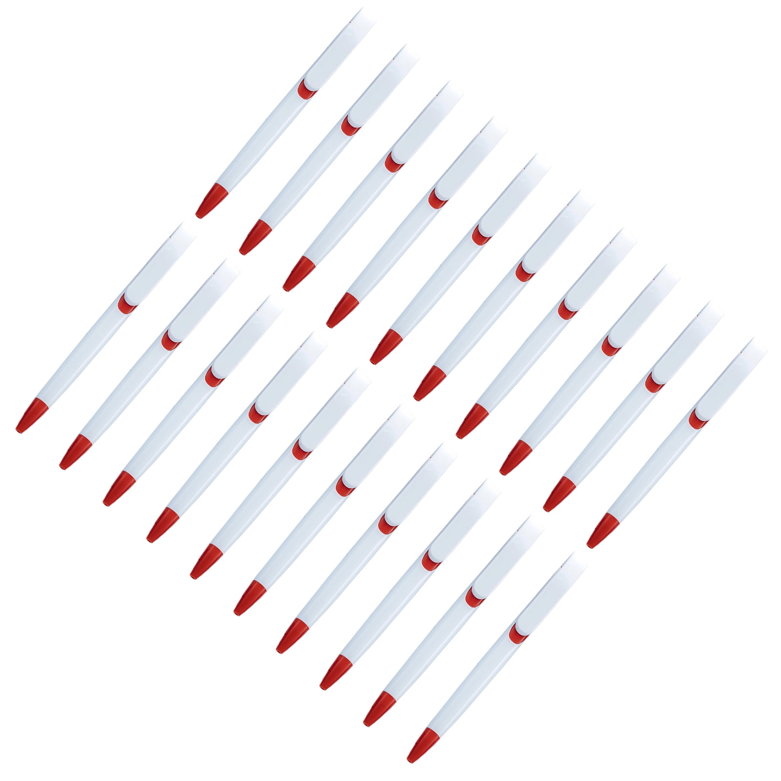 20Pcs Retractable Ballpoint Pen with Big Pen Clip Office Signing Pen ...