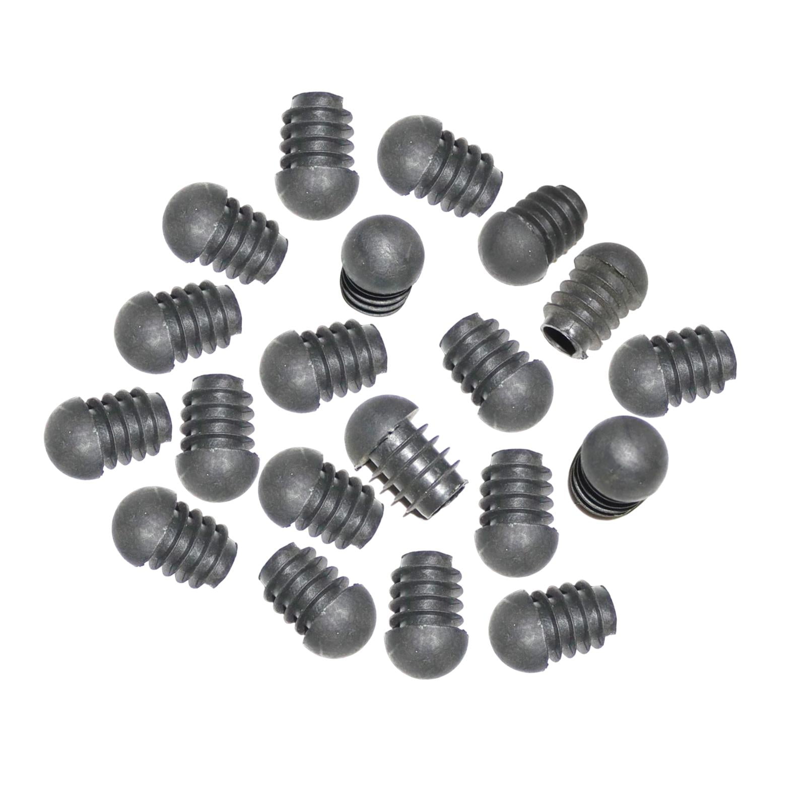 20Pcs Round Tube Inserts Chair Leg Inserts for Metal Legs Multipurpose ...