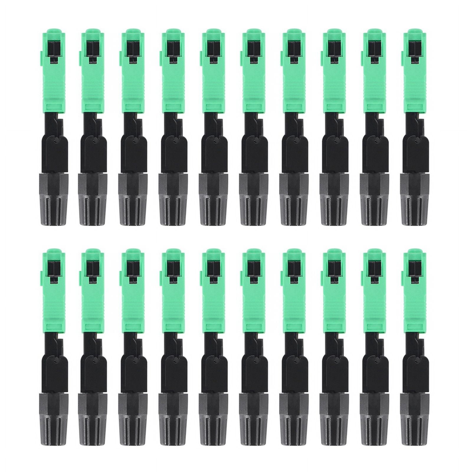 20Pcs Sc/ Fiber Optic Connector Embedded Single Mode Component Fiber ...