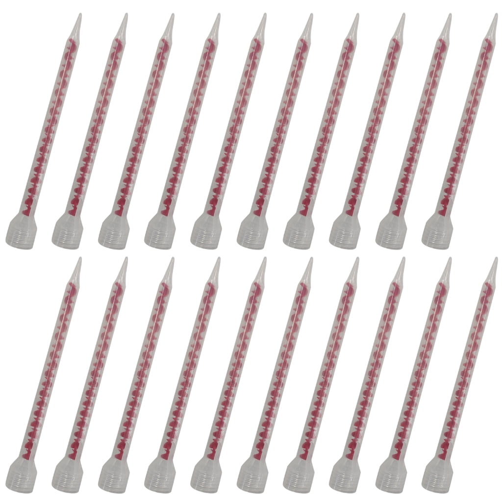 20Pcs Sealant Tile Grout Static Mixing Nozzles Epoxy Resin Adhesives ...