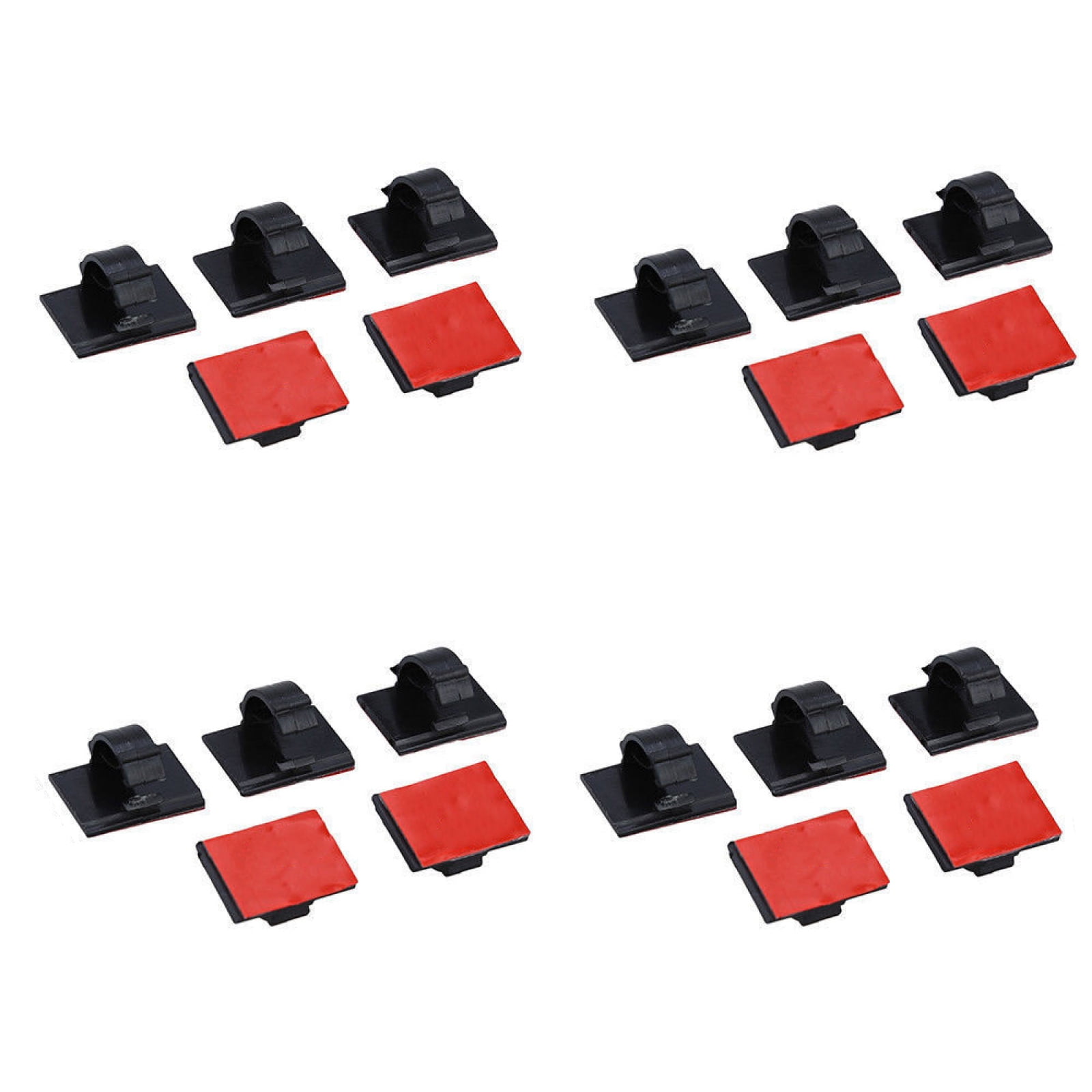 20Pcs Self-Adhesive Cable Clips Set Easy to Stick and Organize Wires ...