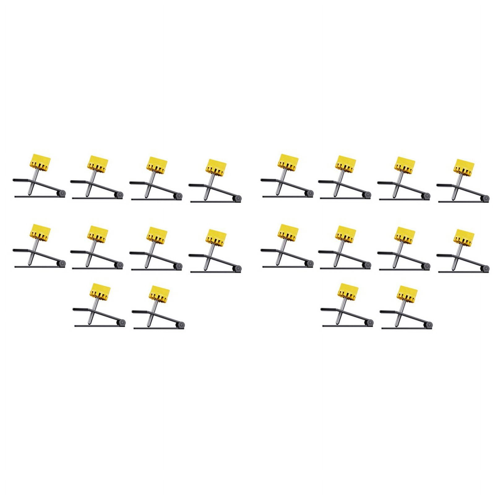 20Pcs Set Manual Tile Locator Wall Tiles Height Regulator Adjustment ...