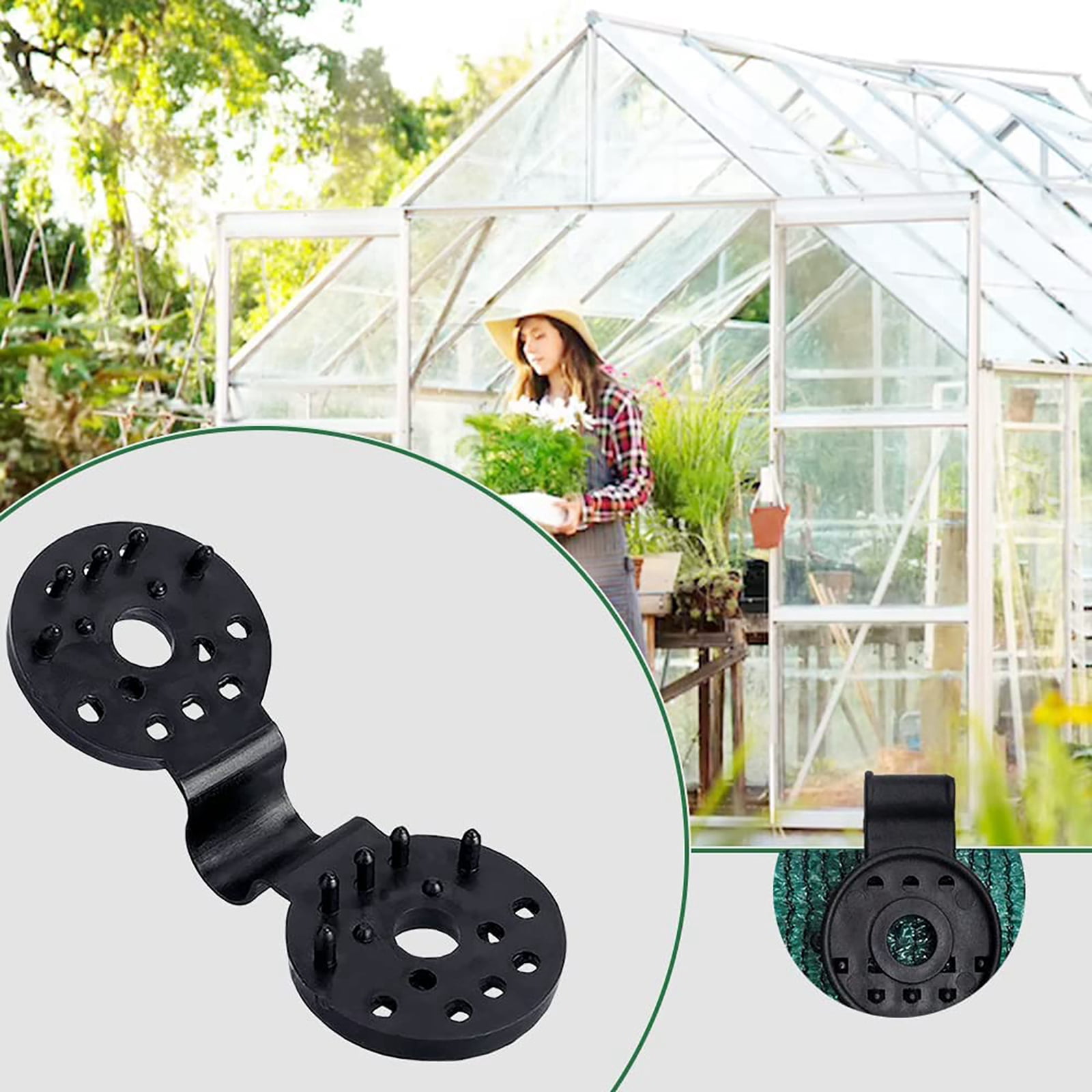 20Pcs Shade Cloth Heavy Duty Lock Grip, New Shade Cloth Plastic Clips ...