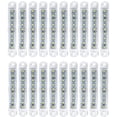 20Pcs Side Marker Lights 12-24V 9LED Marker Indicator Lights Front Rear ...