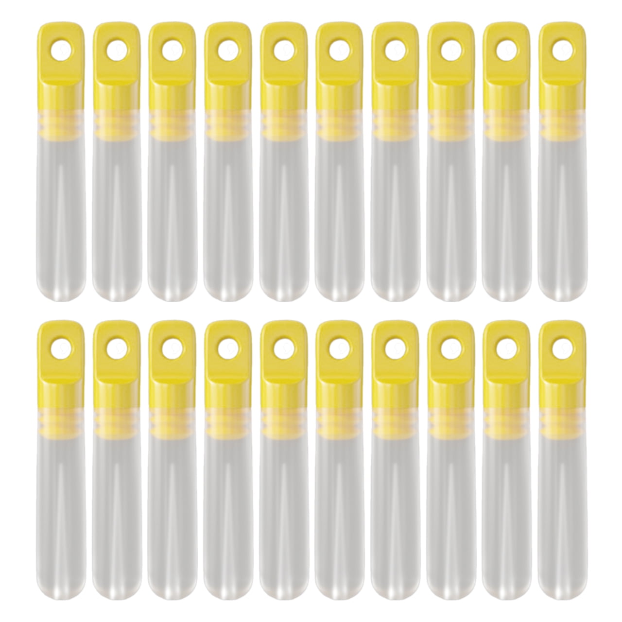 20Pcs Silicone Fishing Float Set Clear Buoys Float Slip Float Fishing ...