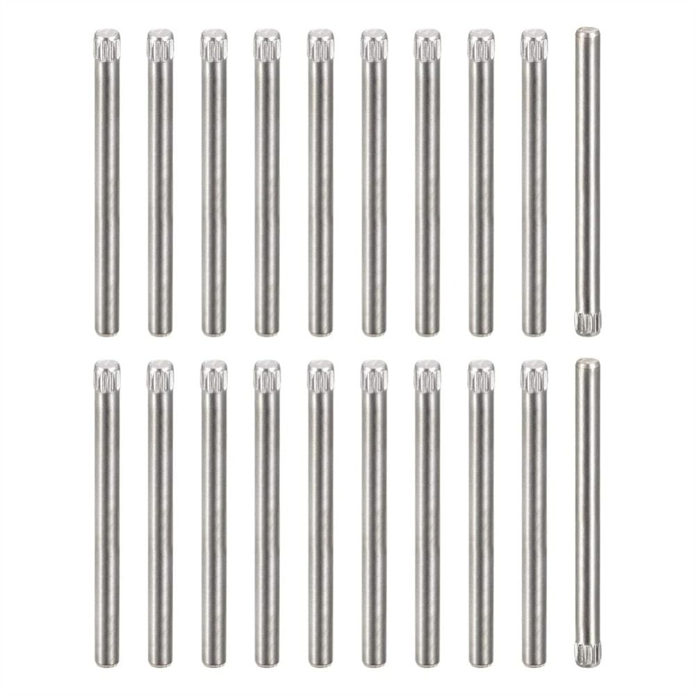 20Pcs Silver Tone Durable Support Shelves Fasten Elements 3mm Diameter ...