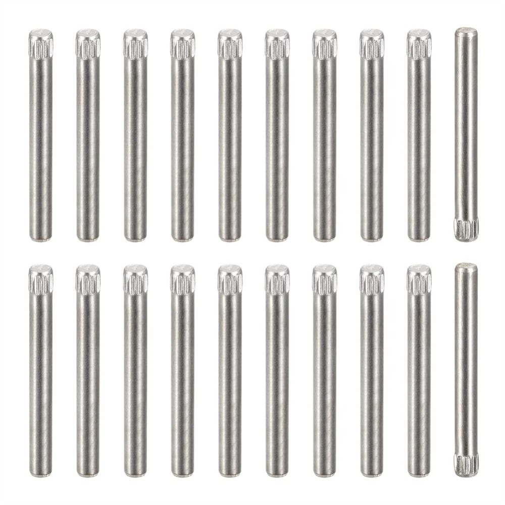 20Pcs Silver Tone Durable Support Shelves Fasten Elements 3mm Diameter ...