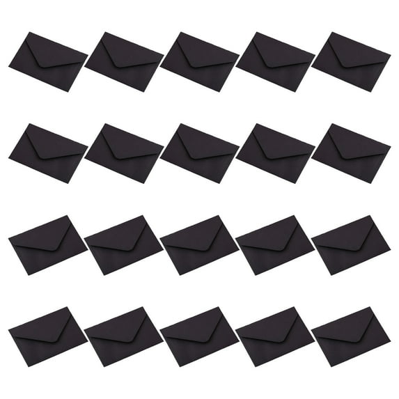 20Pcs Small Paper Envelopes 4x2.76Inch Flipping Envelope For Wedding ...