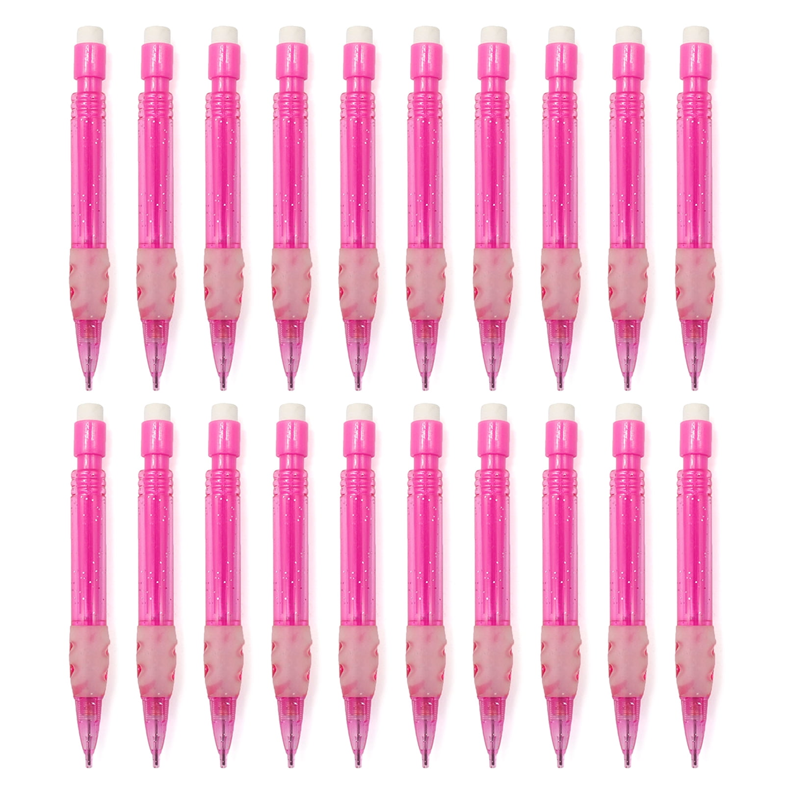 20Pcs Small Short Automatic Drawing Pencils with Small Eraser 0.7MM ...
