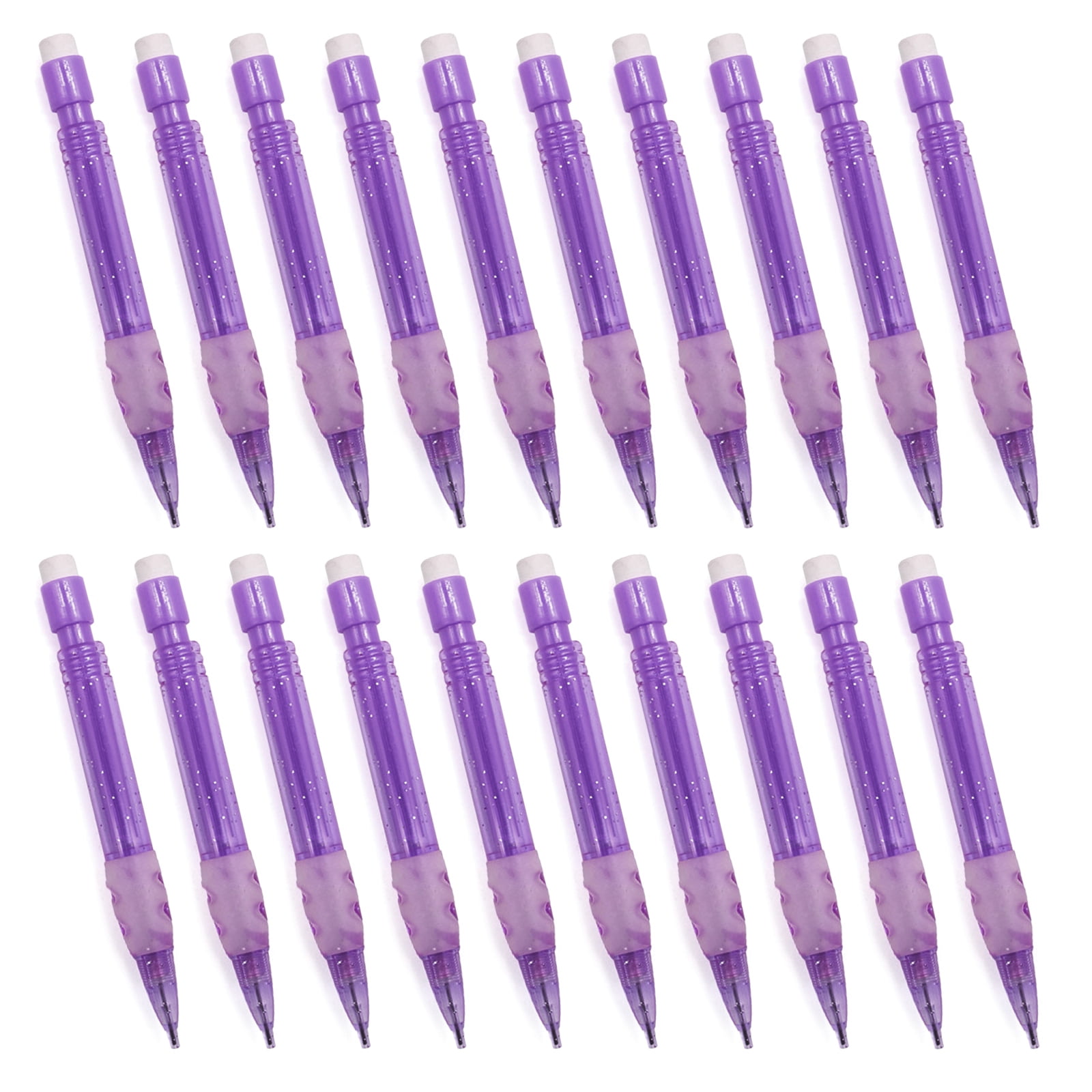20Pcs Small Short Mechanical Pencil with Eraser Automatic Drawing ...
