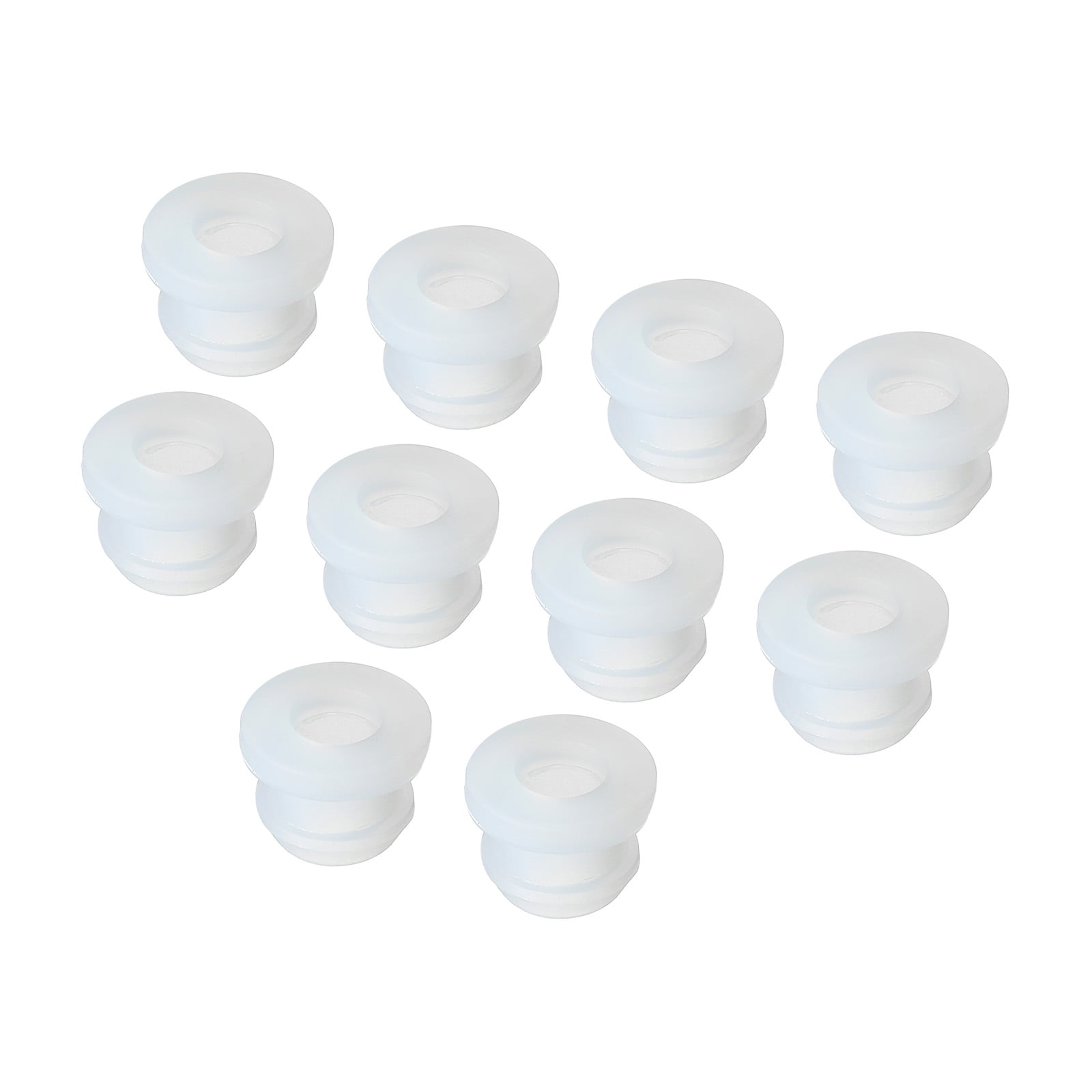 20Pcs Snap Rubber Grommet Hole Plug Mount Dia 8.5mm ID 6mm H 9mm Seal ...