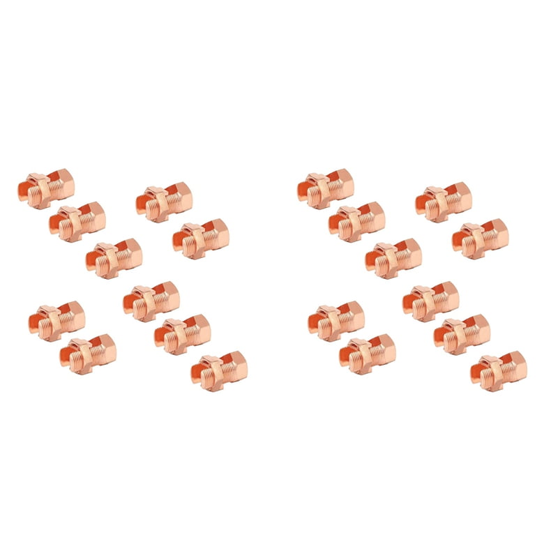 20Pcs Split Bolt Connector, Grounding Split Bolt Connector Split Bolt ...