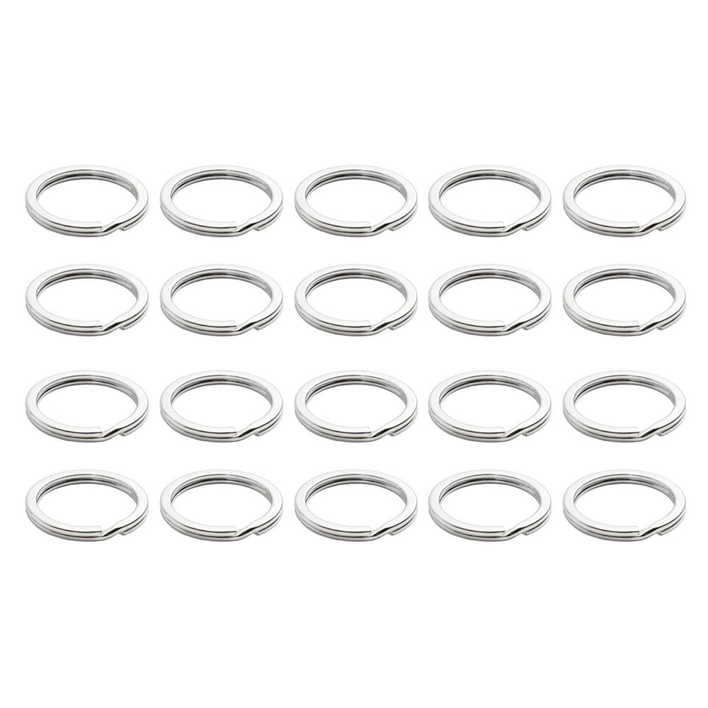 20Pcs Split Key Rings Bulk for Keychain and Crafts,,30mm，G27006 ...