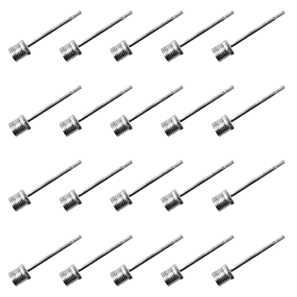 20Pcs Sport Ball Needle Replacement Stainless Steel Inflatable Needle ...