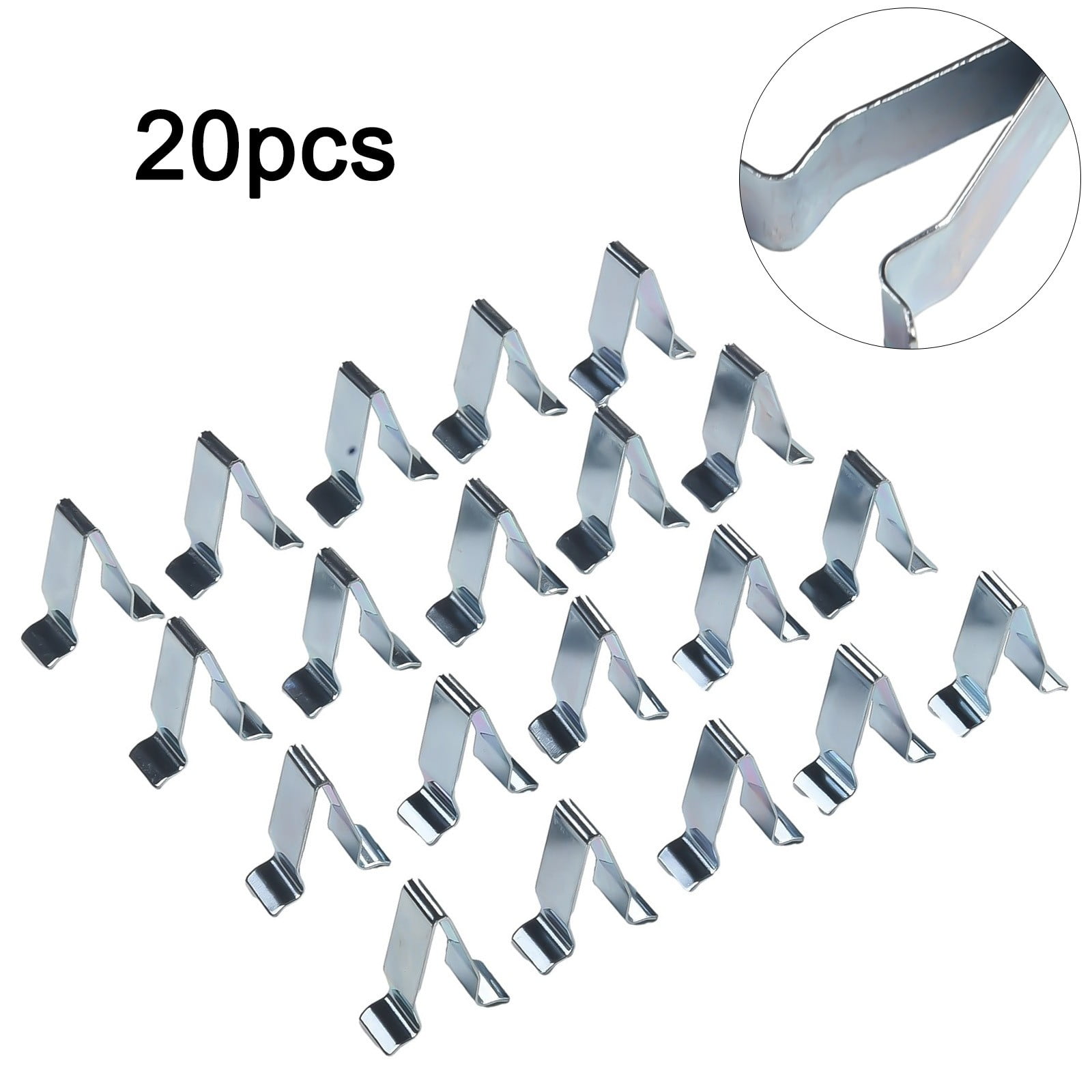 20Pcs Spring Trim Clip Car Retainer Fastener Boot & Tailgate Metal ...