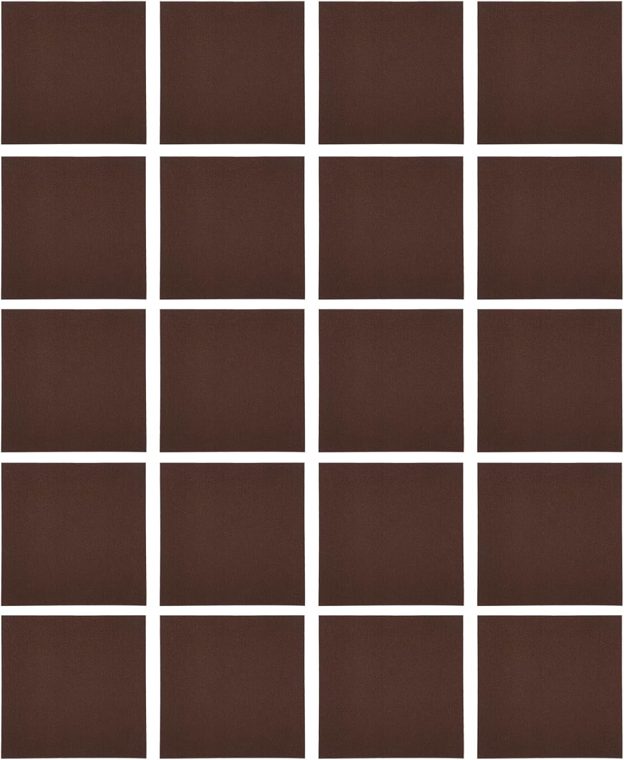 20Pcs Square Carpet, 20" x 20" Commercial Carpet Flooring with Adhesive ...