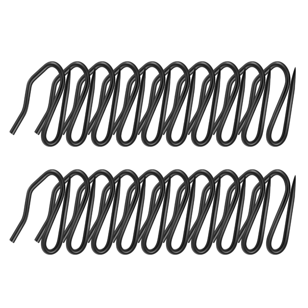 20Pcs Stainless Steel Curtain Rings Hooks Shower Curtain Clip for ...