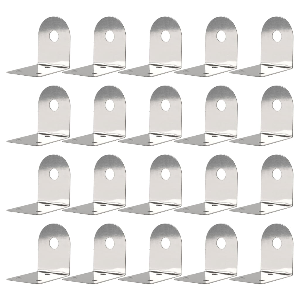 20Pcs Stainless Steel Faucet Bracket Hanging Plate Faucet Fixing Mount ...