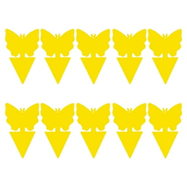 51 Pcs Fly Dual-Sided Yellow Sticky Bug Plant Fly Insect Glue Sticky ...