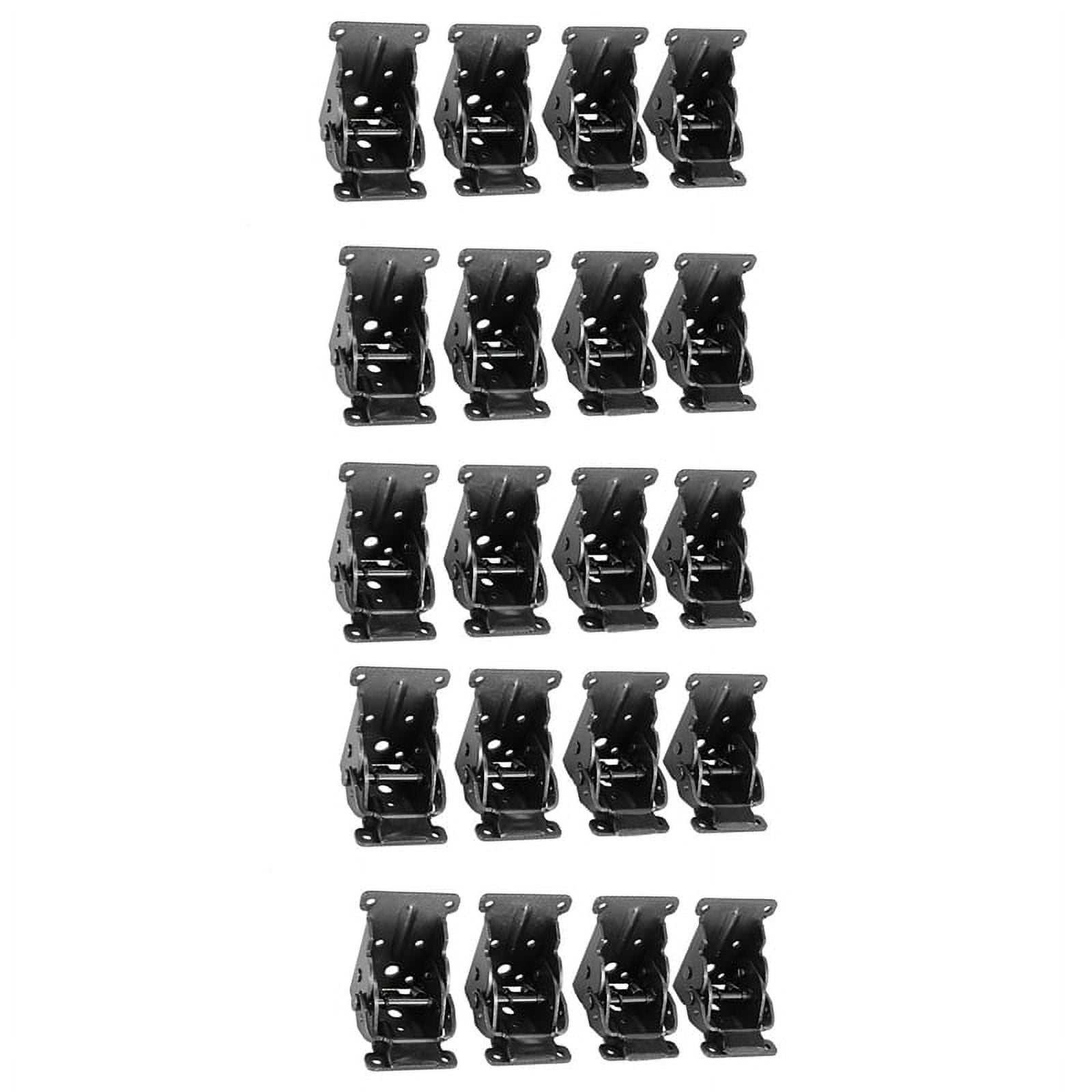 20Pcs Support Frame Self-Locking Hinge Table Leg Fittings and Gussets ...