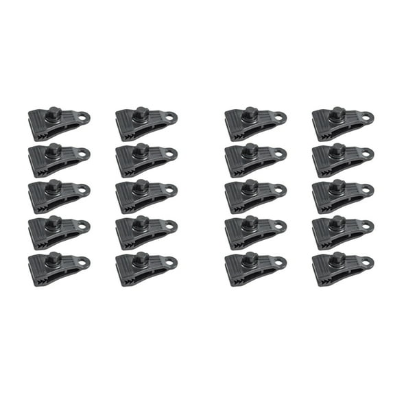 20Pcs Tarp Clips Heavy Duty Lock Grip Tarp Clamps Pool Cover Clips Tent ...