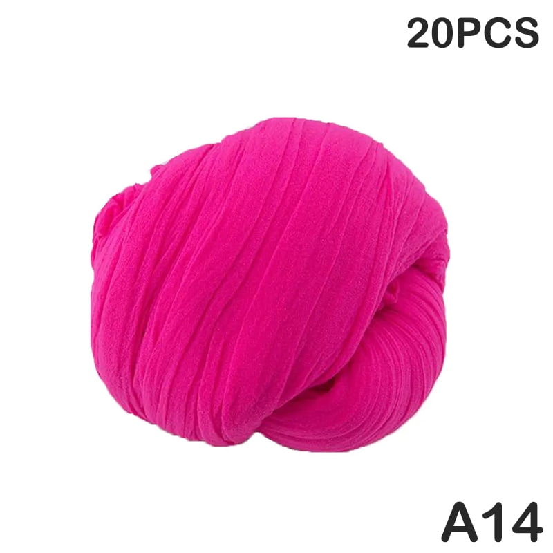 20Pcs Tensile Nylon Stocking DIY Ronde Flower Making Material Handmade ...