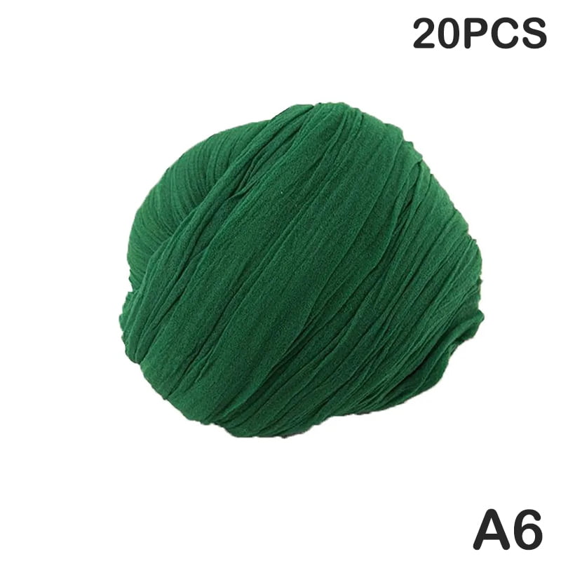 20Pcs Tensile Nylon Stocking DIY Ronde Flower Making Material Handmade ...