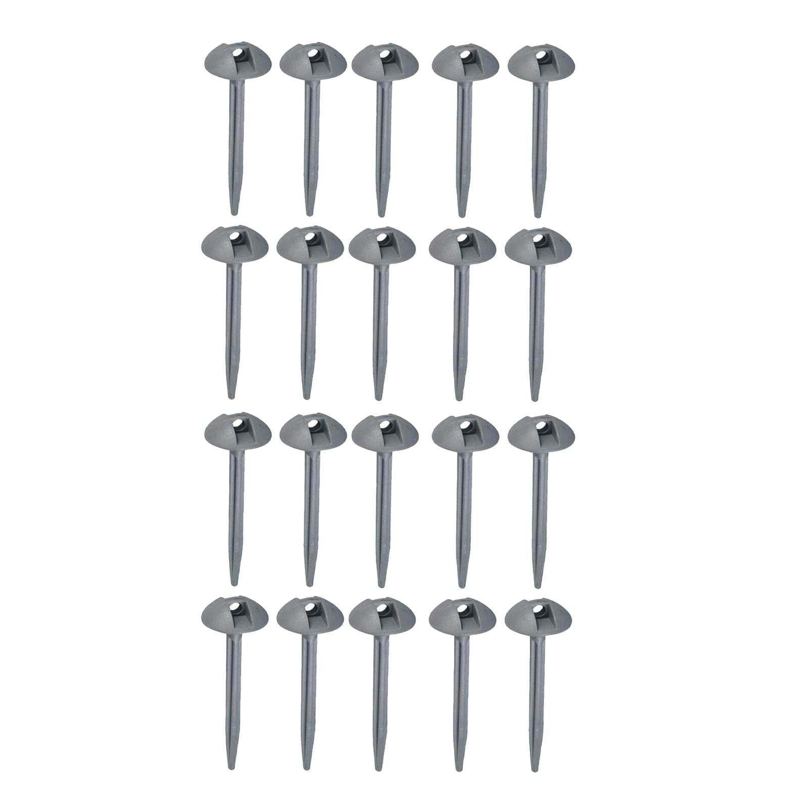 20Pcs Tent Stakes Anchor Durable Tarp Ground Nail for Gardening Tent ...