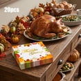 20Pcs Thanksgiving Disposable Paper Napkins with Golden Happy ...