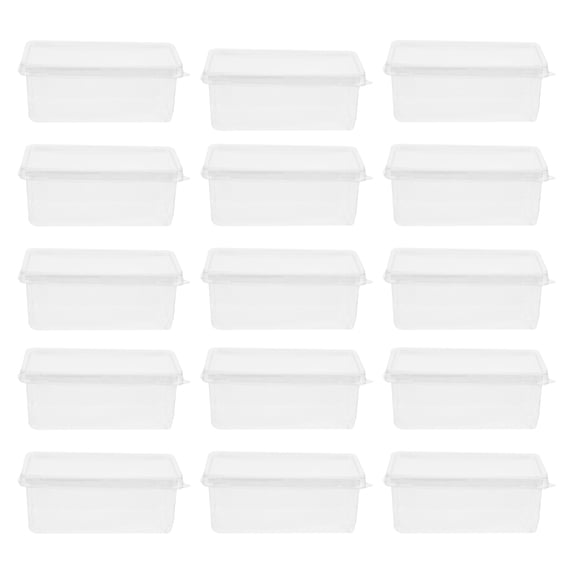 20Pcs Tiramisu Boxes with Lids Clear Mousse Cake Boxes Transparent Cake ...